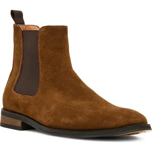 Steve Madden Avenue Chelsea Boot - Brown Suede