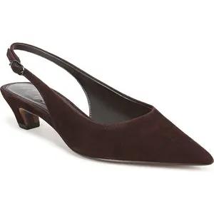 Sam Edelman Finch Slingback Pointed Toe Pump Cafe Noir