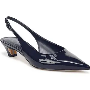 Sam Edelman Finch Slingback Pointed Toe Pump Midnight Blue