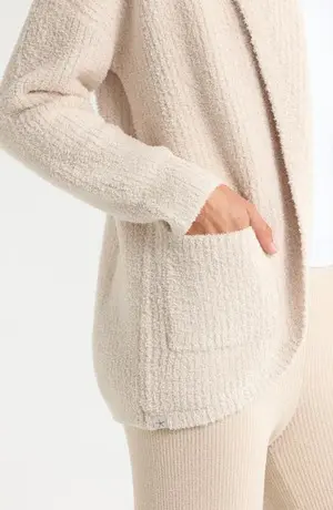 Barefoot Dreams Cozychic Ribbed Shawl Collar Cardigan