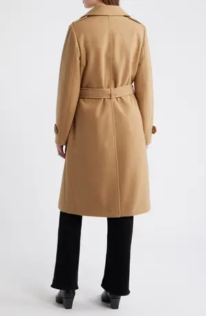 Bcbgmaxazria Belted Trench Coat - Camel