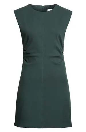 Veronica Beard Imara Gathered Waist Minidress