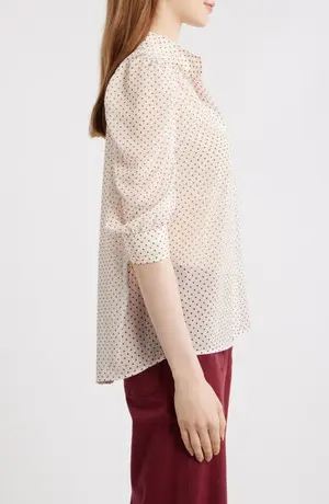 FRAME The Gillian Polka Dot Shirt