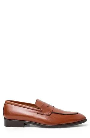 Bruno Magli Vivaldi Penny Loafer - Cognac Leather