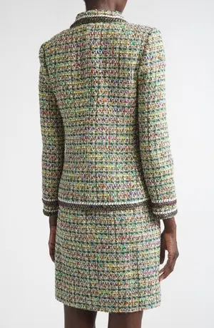 St. John Forest Tweed Jacket