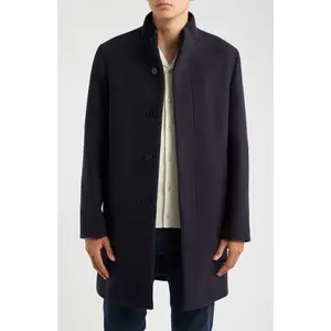 Theory Belvin Longline Coat - Baltic