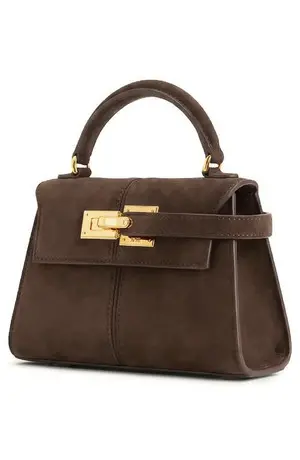Jw Pei Elise Faux Suede Top Handle Bag