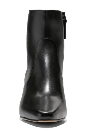 Cole Haan Tyldie Kitten Heel Bootie - Black Leather