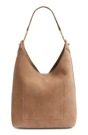 Veronica Beard Small Jour Suede Shoulder Bag