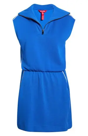 Spanx Airpique Half Zip Modal Blend Dress - Current
