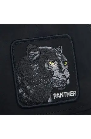 GOORIN BROS Panther Patch Faux Suede Snapback Trucker Hat