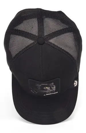 GOORIN BROS Panther Patch Faux Suede Trucker Hat