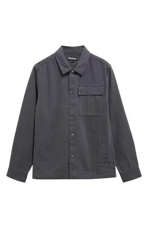 Barbour Wetheral Cotton Canvas Overshirt