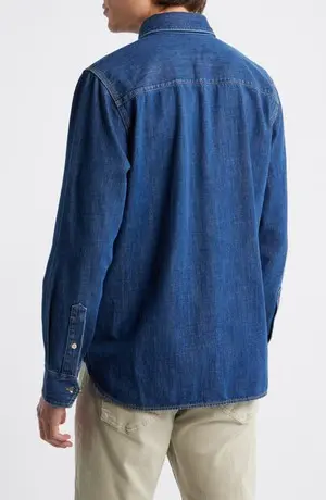 Rag & Bone Infuse Denim Button-up Shirt