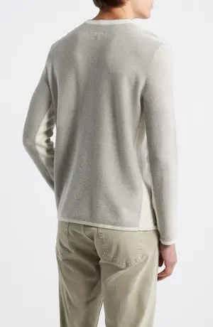 Rag & Bone Oliver Crewneck Sweater - Fog