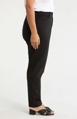 Eileen Fisher High Waist Slim Pants