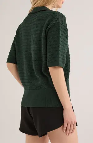 Varley Giulia Texture Polo