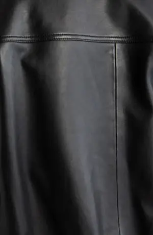 Madewell Shrunken Leather Bomber Jacket