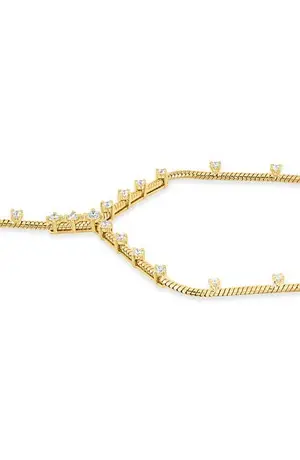 Bony Levy 18k Gold Solstice Diamond Y-necklace