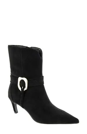 Bcbgmaxazria Zoryn Belted Pointed Toe Boot Black