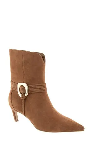 Bcbgmaxazria Zoryn Belted Pointed Toe Boot Tan