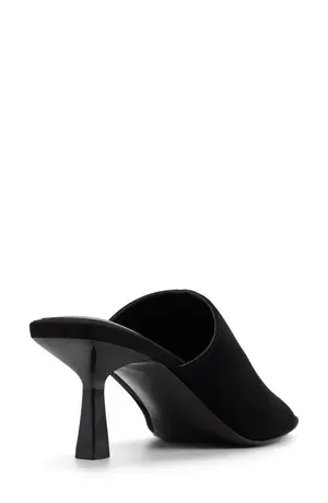 Aldo Sidema Kitten Heel Slide Sandal - Open Black
