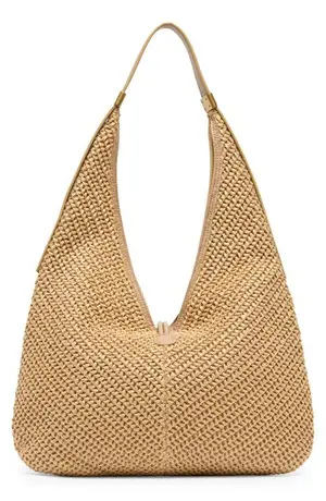 Dolce Vita Mercer Raffia Shoulder Bag