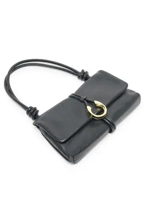 Dolce Vita Amina Shoulder Bag - Black Leather