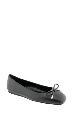 Bcbgmaxazria Hartly Bow Ballet Flat Black