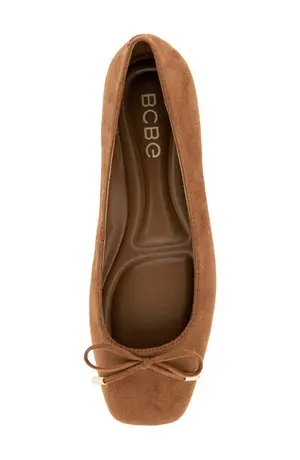 Bcbgmaxazria Hartly Bow Ballet Flat - Brown
