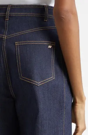 Cinq À Sept Sallie High Waist Wide Leg Jeans