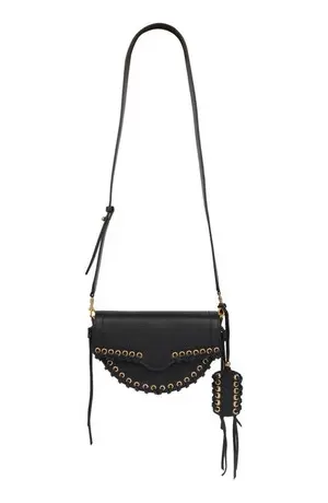 Rebecca Minkoff Mason Leather Crossbody Bag Black