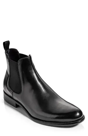To Boot New York Ike Chelsea Boot - Vitello Nero