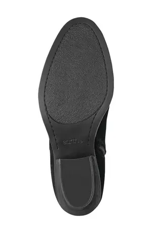 Earth Corbin Fringe Strap Ankle Bootie - Black