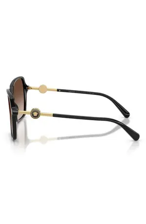 Versace 58mm Square Sunglasses