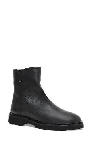 Aquatalia Misty Waterproof Bootie - Black Leather