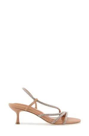 Christian Siriano Embellished Slingback Sandals