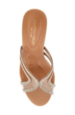Christian Siriano Julian Embellished Strappy Sandal