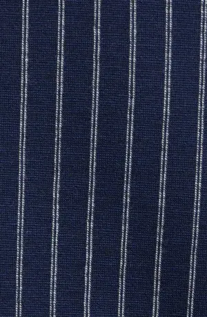 Theory Carissa Pinstripe Knit Blazer