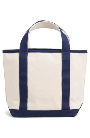 FAVORITE DAUGHTER Small Logo Embroidered Canvas Tote