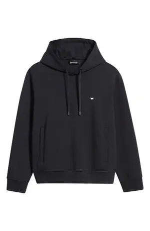 Emporio Armani Embroidered Logo Hoodie