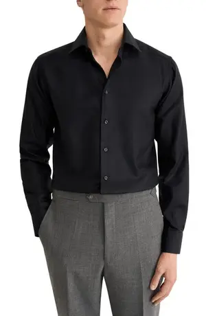 Men's Eton Black Shirts