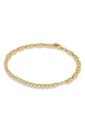 Bony Levy 18k Gold Diamond Line Bracelet