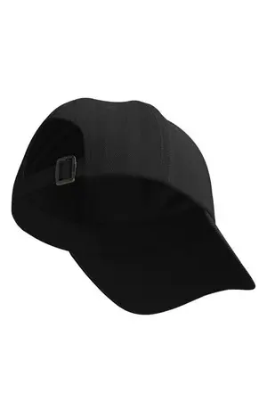 BOSS Zed Jersey Herringbone Adjustable Baseball Cap - Black