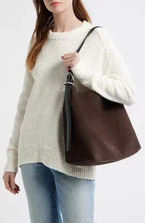 Rag & Bone Uptown Carryall Shoulder Bag - Chocolate