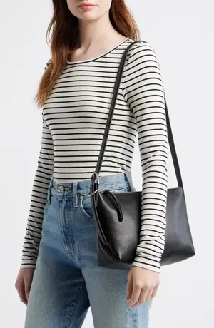 Rag & Bone Uptown Convertible Shoulder Bag - Black