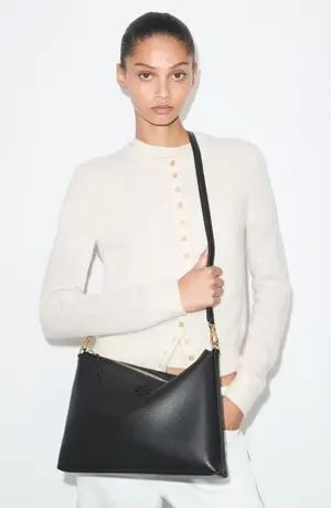 Tory Burch Limited Edition Convertible Crossbody Bag - Black