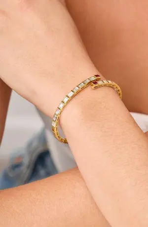 Bony Levy El Mar Ruby & Diamond Flex Bangle Bracelet