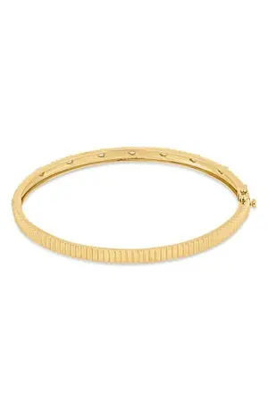 Bony Levy 18k Gold Diamond Bangle Bracelet