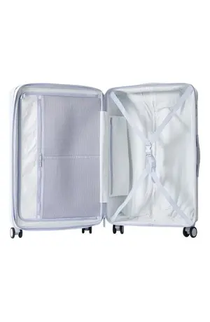 HEDGREN Nostos Glossy Large Spinner Suitcase - Aither Blue